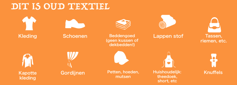 Wat mag u allemaal inleveren? - Textiel Race